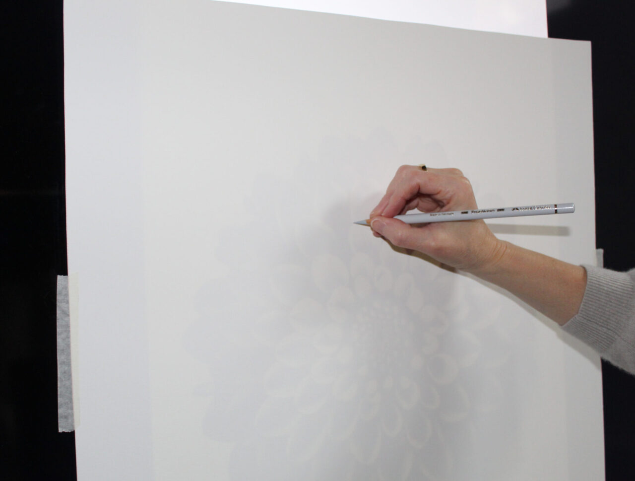 Create a Perfect Outline for your Colored Pencil Drawing using Tracing ...