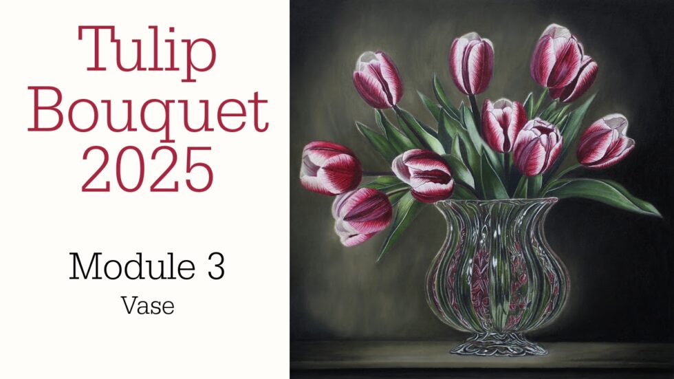Colored Pencil Drawing Tutorial Tulip Bouquet - Jennifer Morrison Art